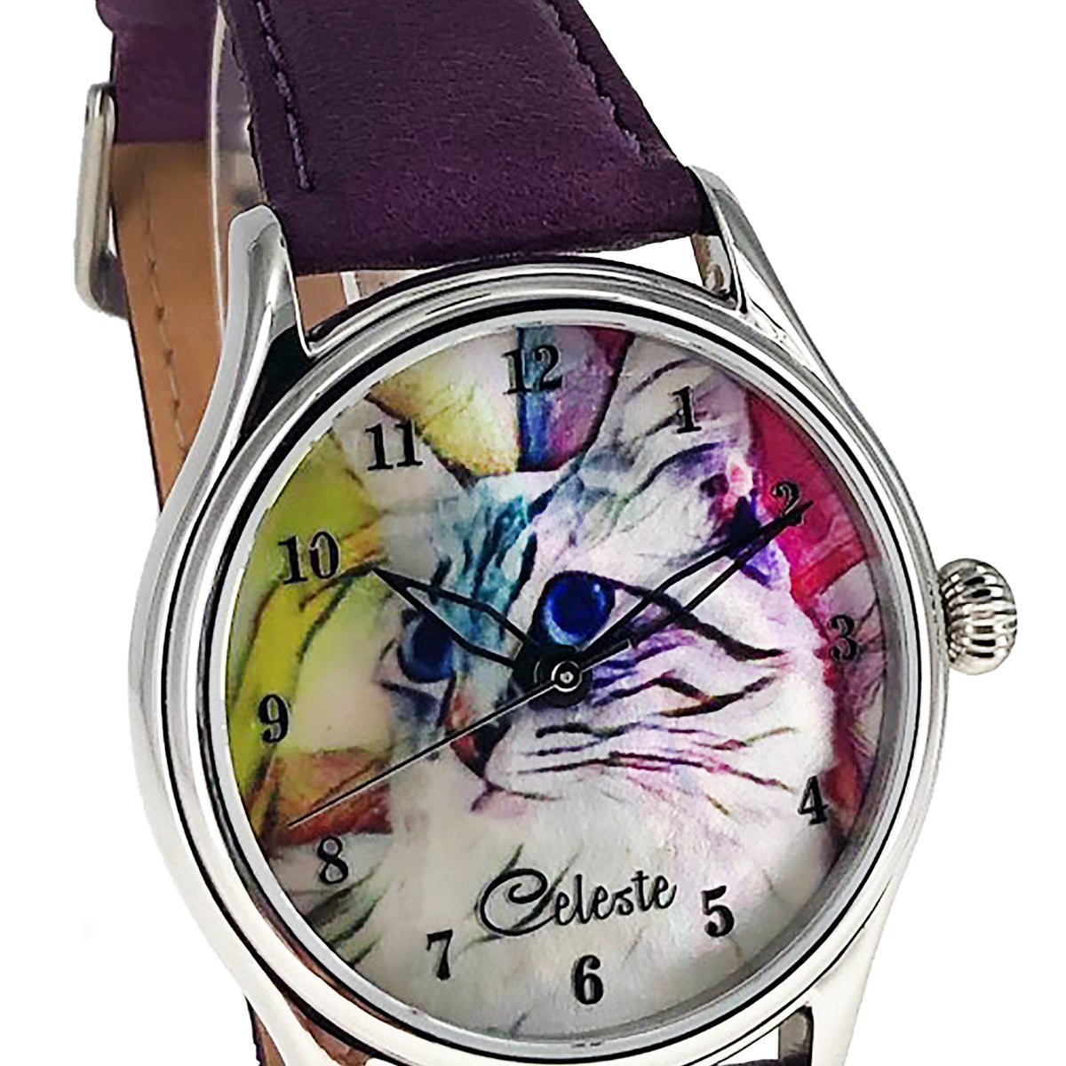 Salt and Pepper Cat – Celeste Watch Company