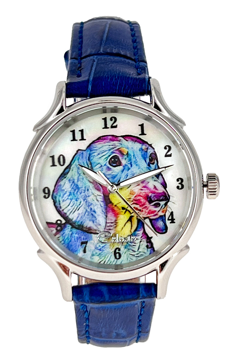 Dachshund, Short Hair Dog Breed Watch – Celeste Watch Company