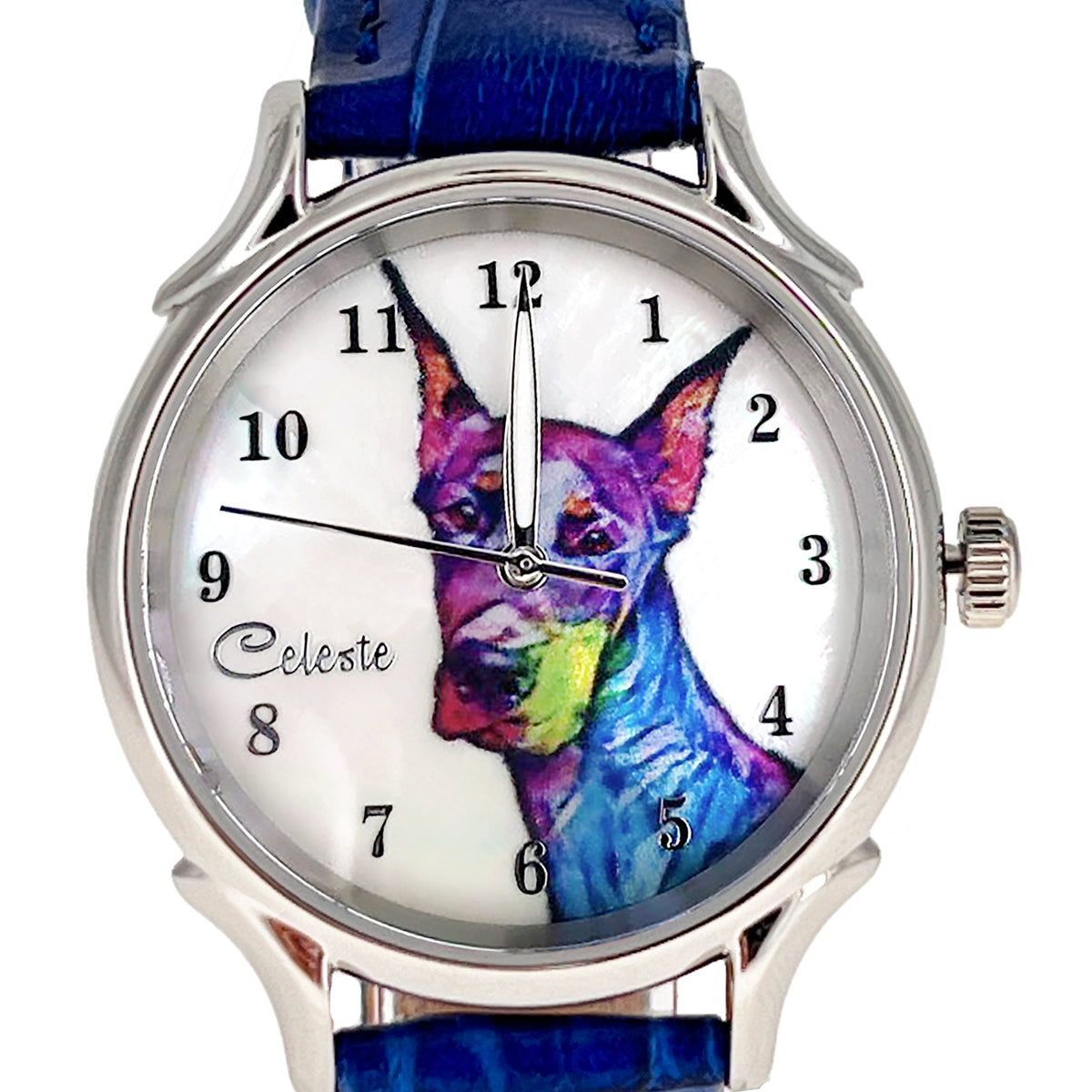 Doberman Pinscher Dog Breed Watch – Celeste Watch Company